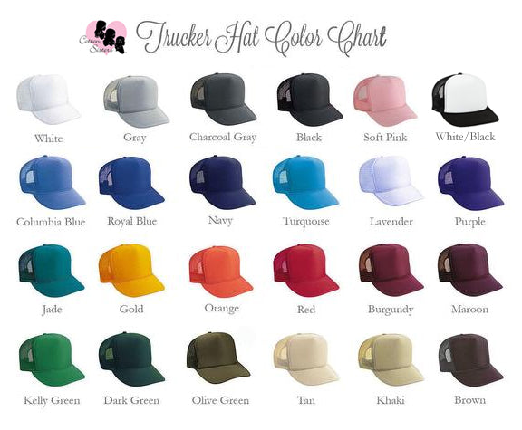 Custom Trucker Hat - CUSTOM LOGO – Cotton Sisters